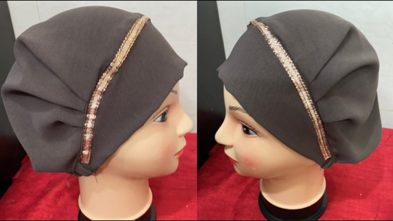 Hijab Cap Cutting And Stitching/ Inner Hijab Cap Cutting Stitching ...