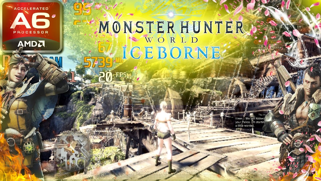 Monster Hunter: World Iceborne (AMD A6, Radeon R4 Graphics) Low End PC ...