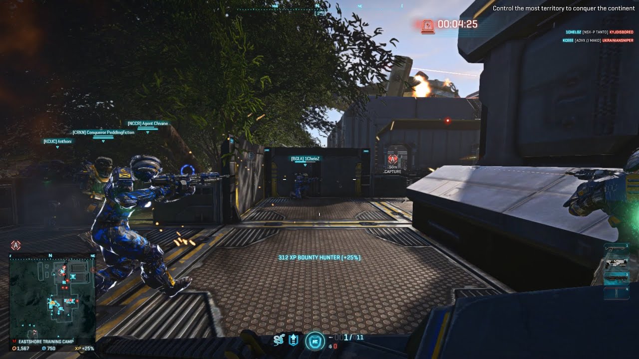 PlanetSide 2 - Eastshore training - YouTube