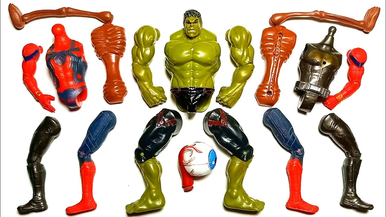 MARVEL TOYS SPIDER-MAN, HULK SMASH, BATMAN, SIREN HEAD, SUPERHERO TOYS ...