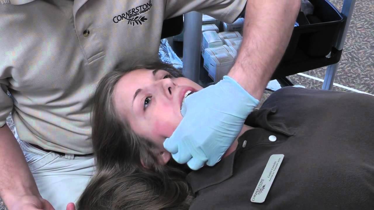 masseter release - YouTube