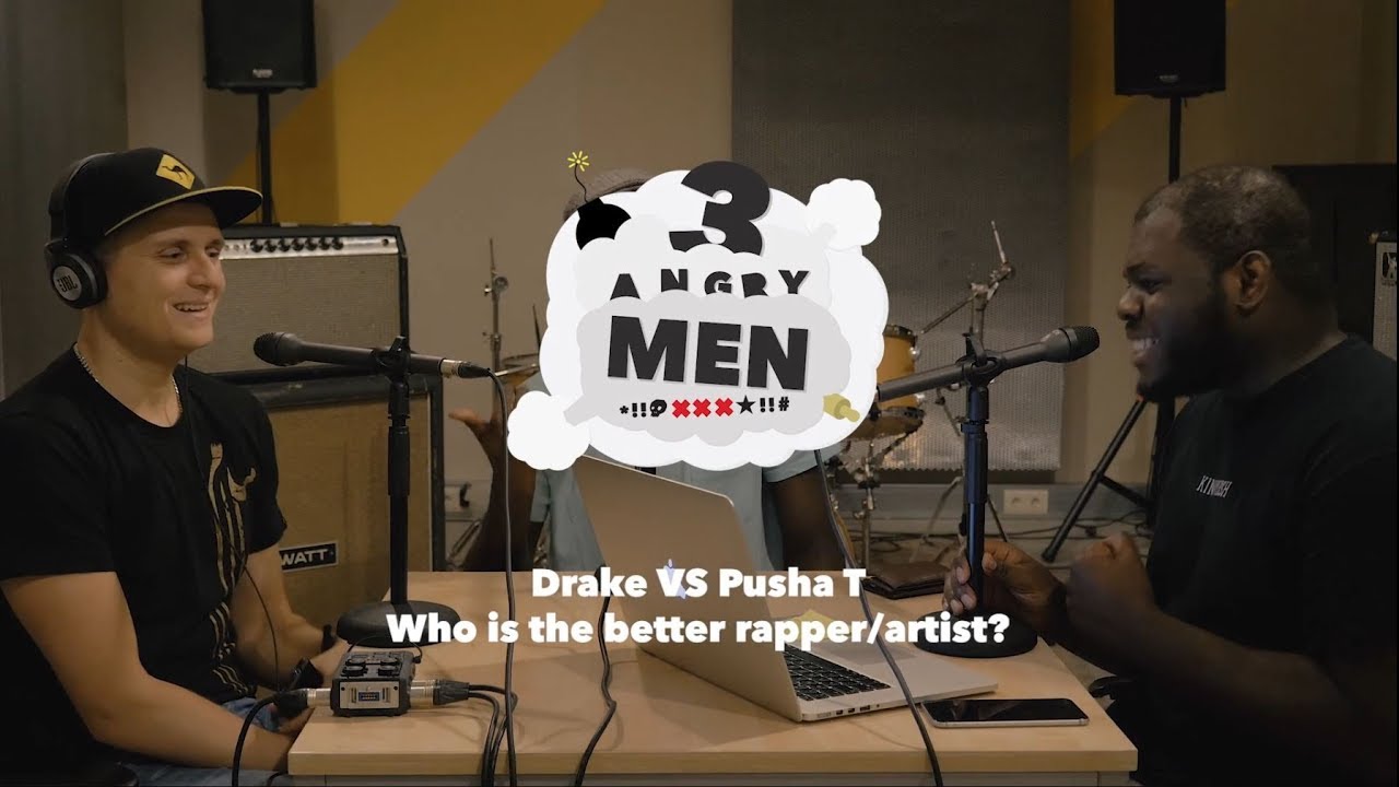 Drake vs Pusha T, Who Is The Better Artist? | 3 Angry Men Podcast - YouTube