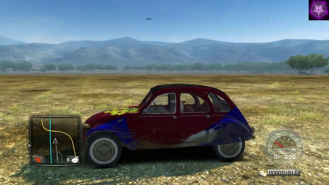 Test Drive Unlimited 2 (TDU2) - trainer - Citroen 2CV Supercar - YouTube