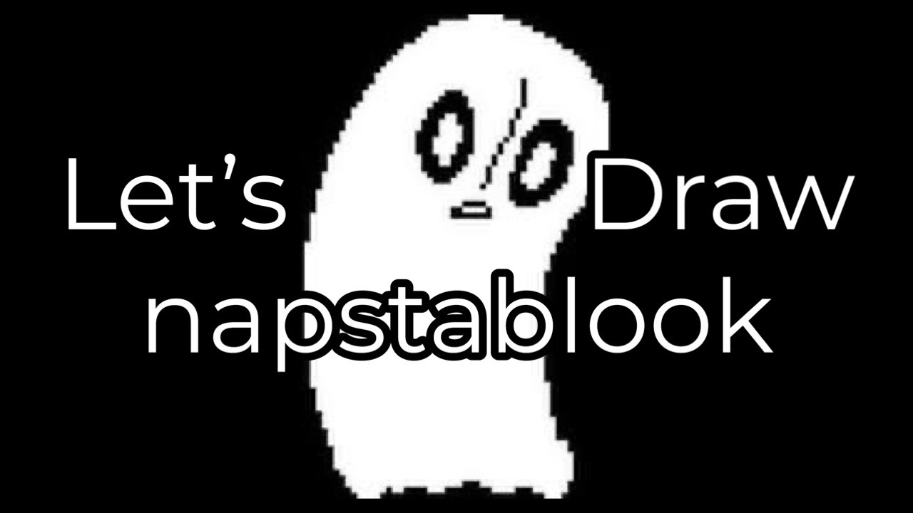 Drawing of every Undertale/Deltarune character napstablook ep14 - YouTube