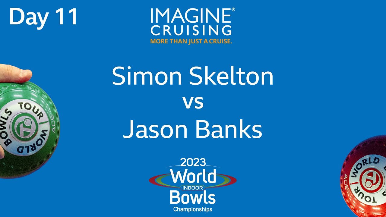 World Indoor Bowls Championship 2023 - Simon Skelton vs Jason Banks ...