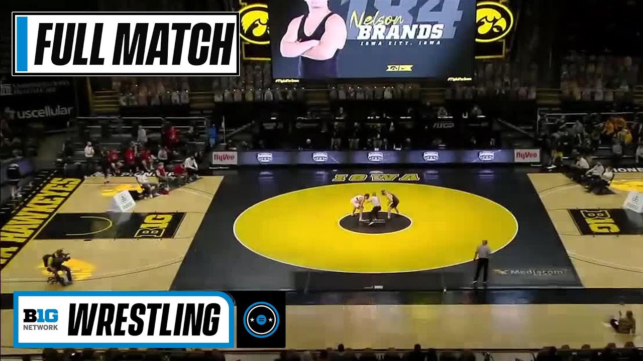 184: #8 Nelson Brands (Iowa) vs. #6 Taylor Venz (NEB) | 2021 B1G ...