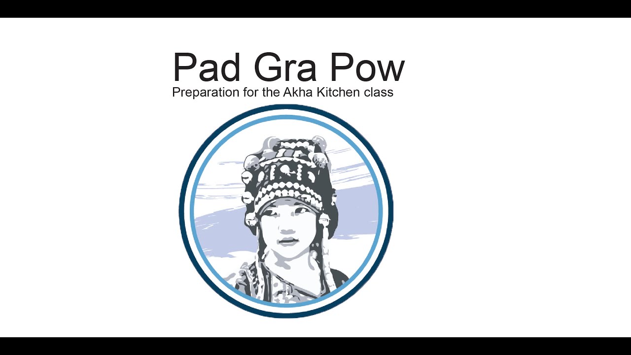 Getting Ready to make Pad Gra Pow - YouTube