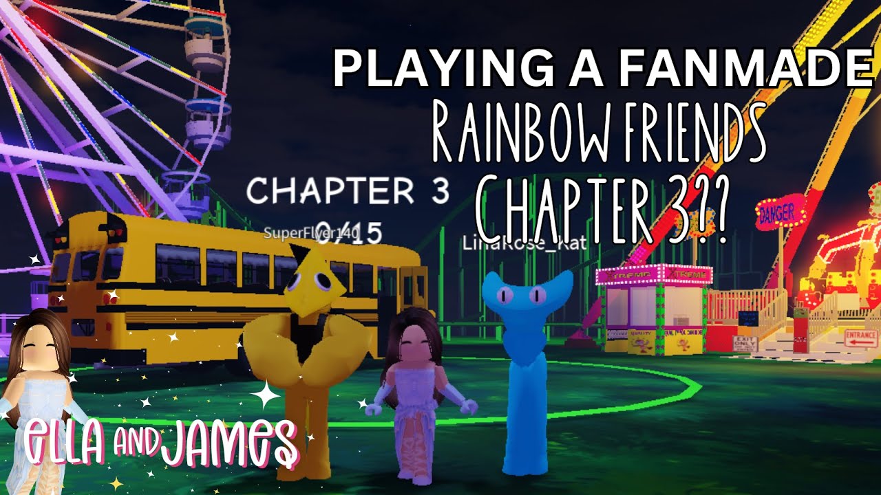 Playing Rainbow friends CHAPTER 3 with YELLOW AND CYAN?? Roblox ...