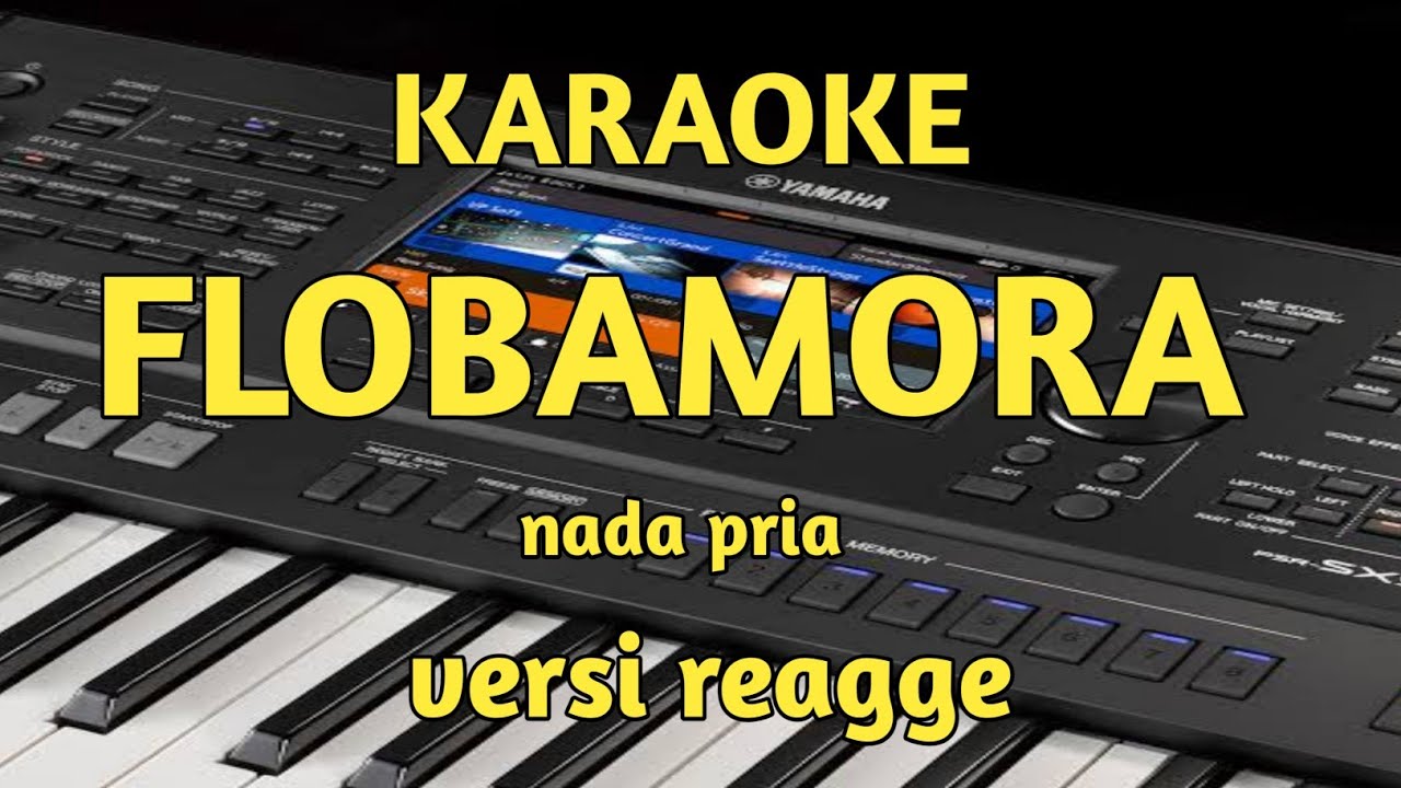 Tak karaoke flobamora versi reagge nada pria cover - YouTube