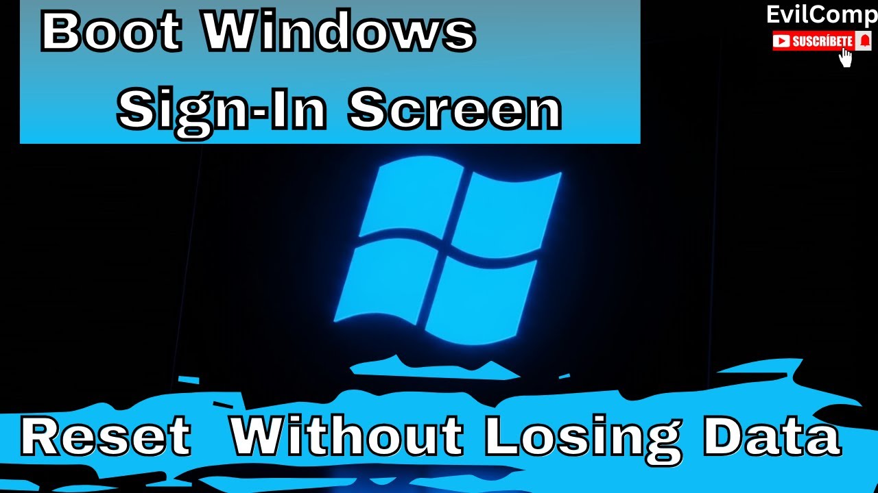 Boot from the Windows Sign In Screen to Reset Your PC Without Losing ...