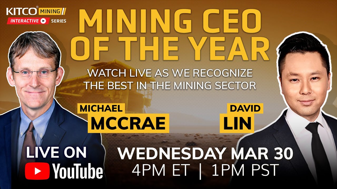 Kitco presents Mining CEO Of The Year 2021 - YouTube