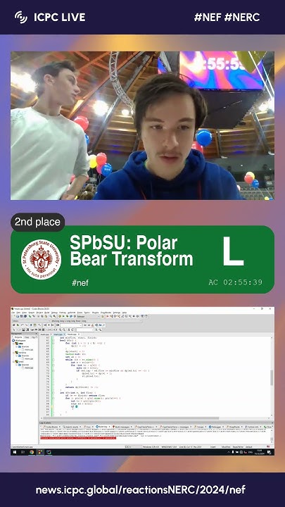 NEF 2024 #FTS L: SPbSU: Polar Bear Transform - YouTube
