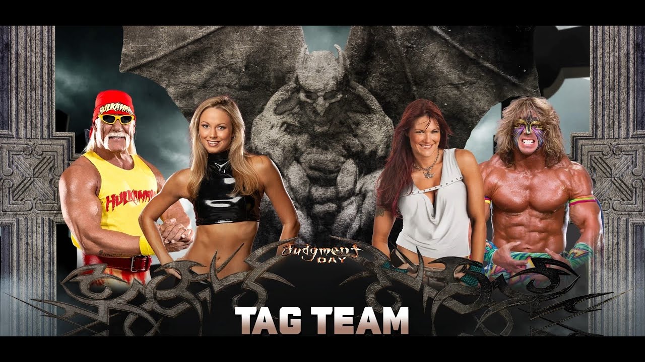 WWF FULL MATCH - HULK HOGAN & STACY KEIBLER Vs. ULTIMATE WARRIOR & LITA ...