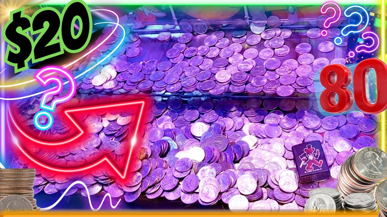 This is What Happens if You Put (80) Quarters “AT ONCE” in a Real Money ...