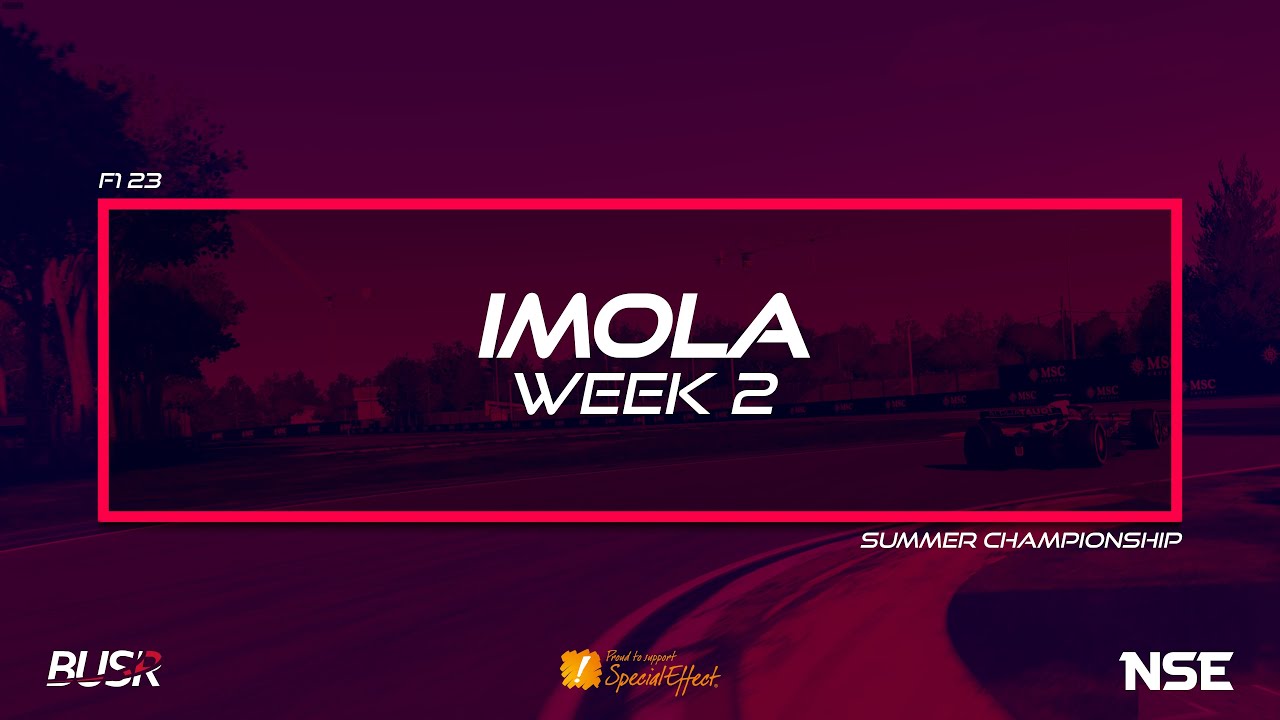 BUSR F1 Summer Championship | Round 2 | Imola - YouTube