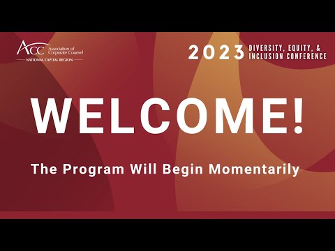 ACC NCR 2023 Diversity, Equity, & Inclusion Conference - YouTube