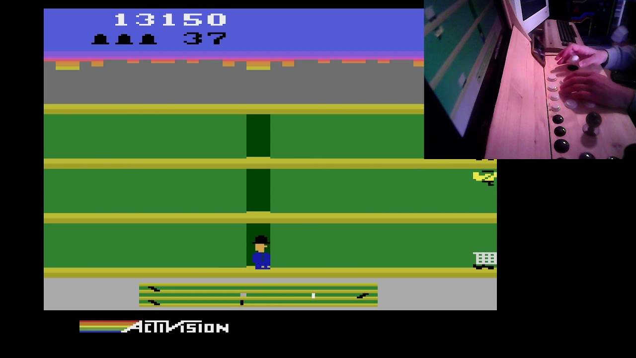 KEYSTONE KAPERS ATARI 2600 - YouTube