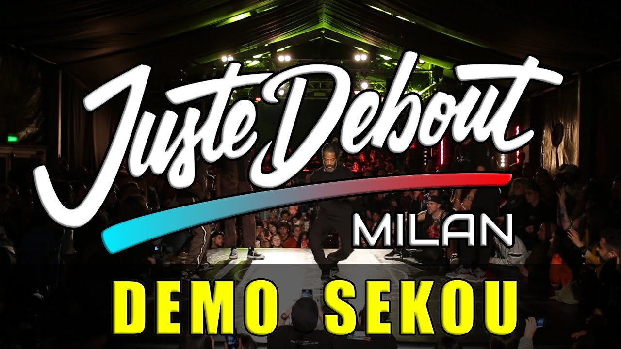 SEKOU HERU JUDGE DEMO Juste Debout 2020 ITALY MILAN - YouTube