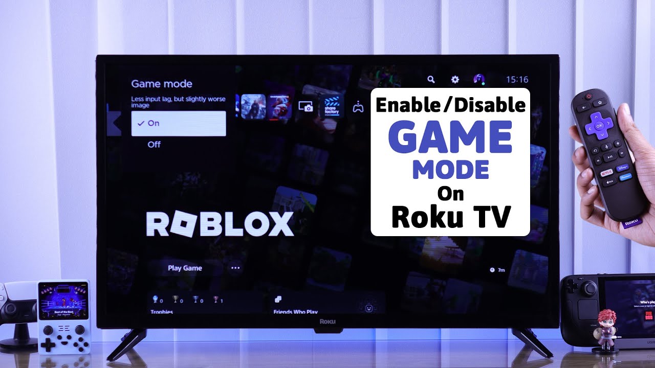 How to Turn On / Off Game Mode on Roku TV! [Enable / Disable] - YouTube