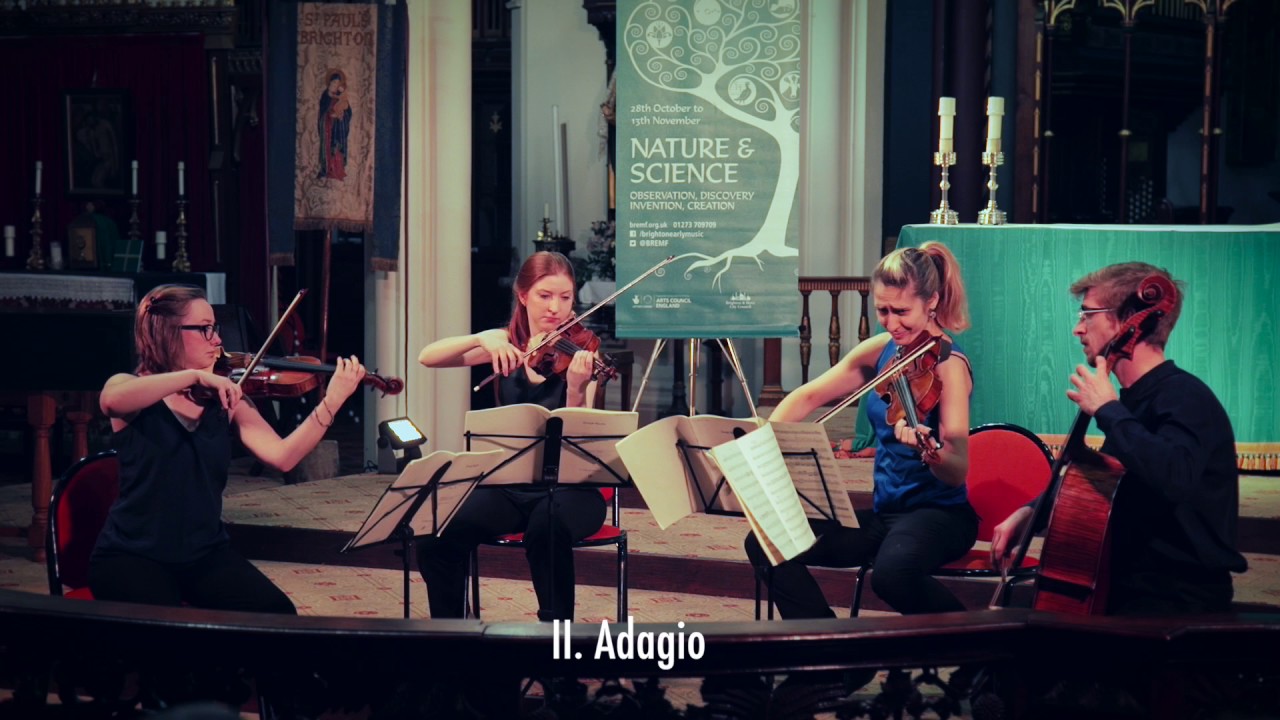 Consone Quartet filmed live at BREMF 2016 - YouTube