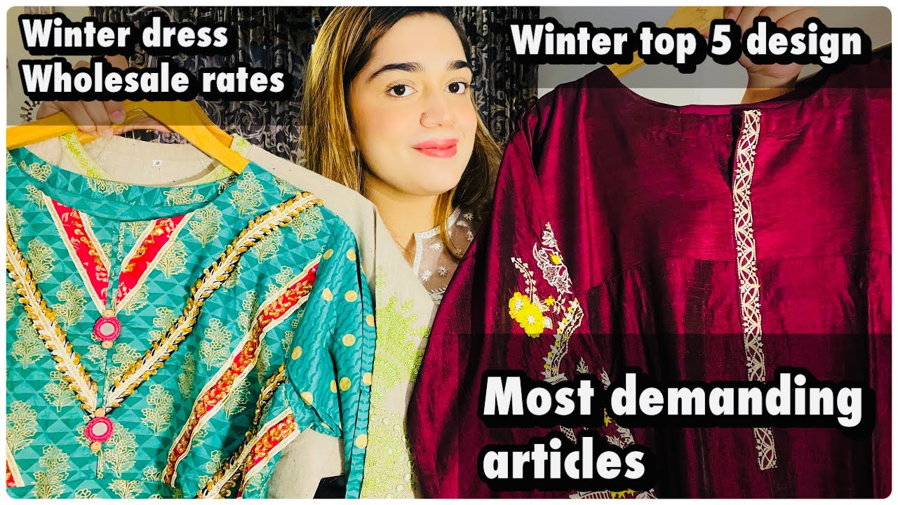 winter Dress design 2023 in pakistan | linen dress designs | kapron ke ...