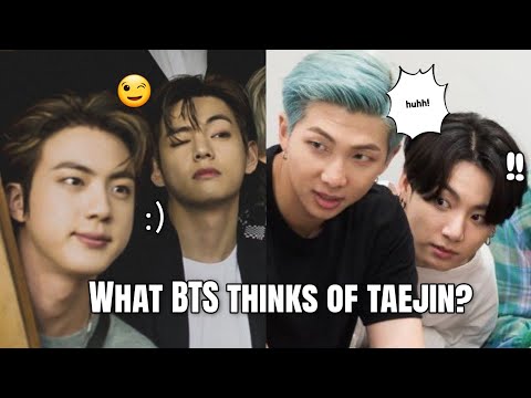 Taejin / JinV: What BTS thinks of taejin? 🤔