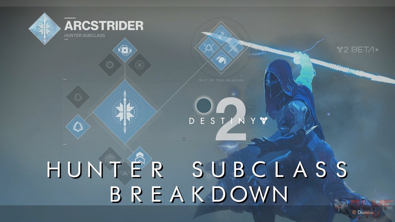Destiny 2 - Hunter Subclass Breakdown - YouTube