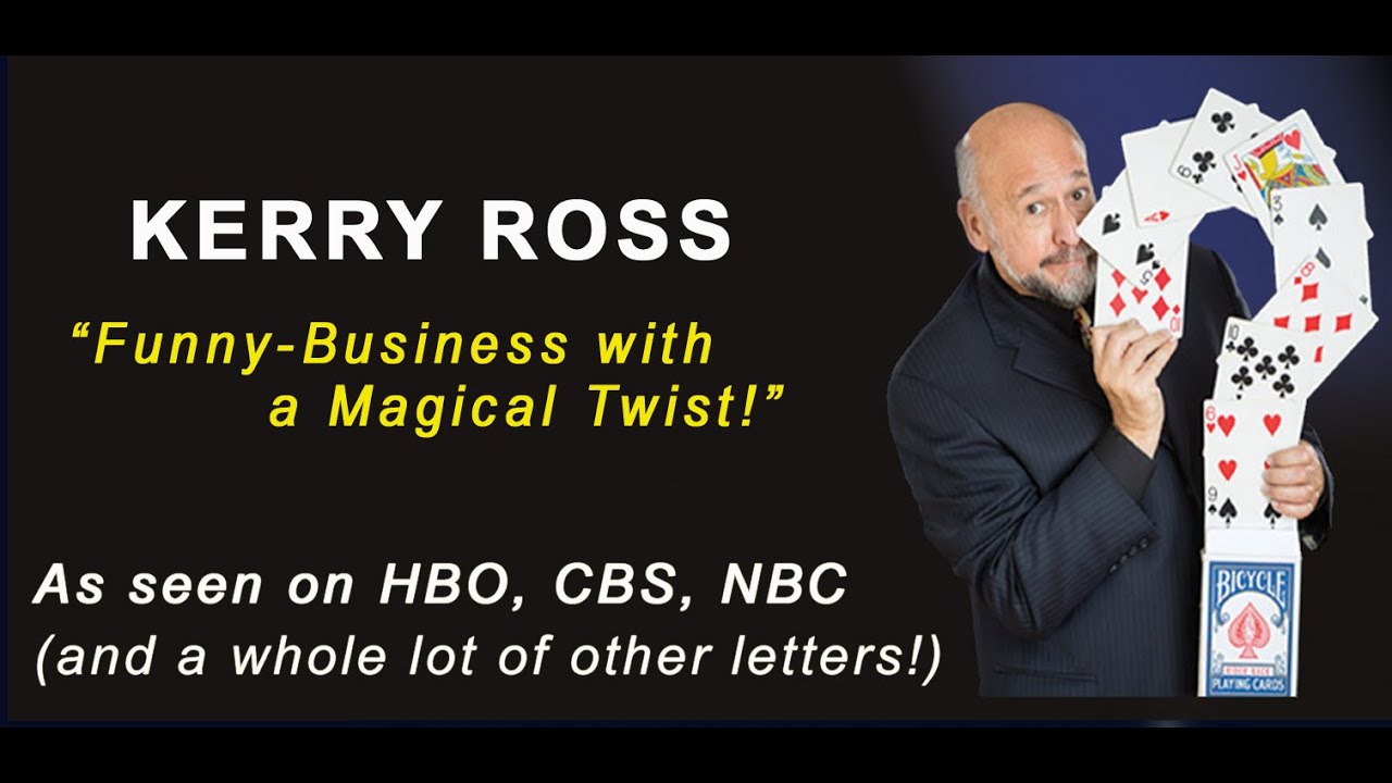 Kerry Ross Comedian & Magician 2024 Demo - YouTube