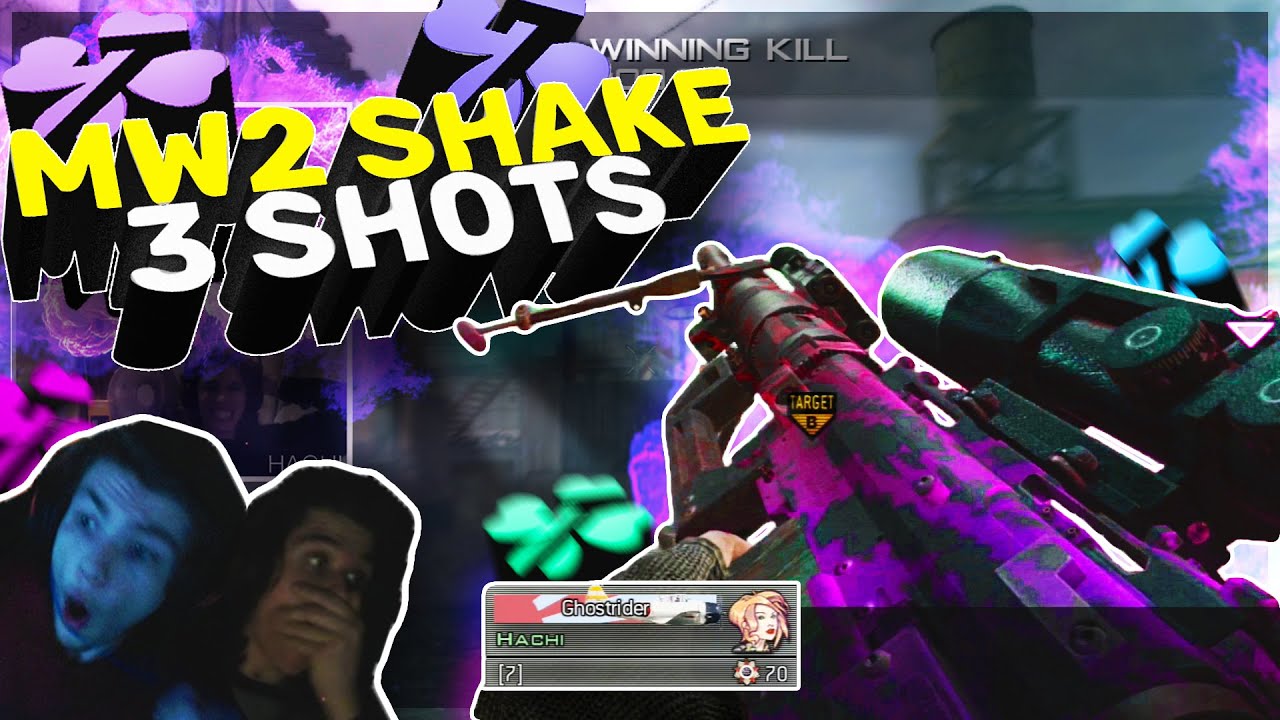 my first ELEVATOR on CONSOLE - MW2 SHAKE w/ 3 SHOTS! - YouTube