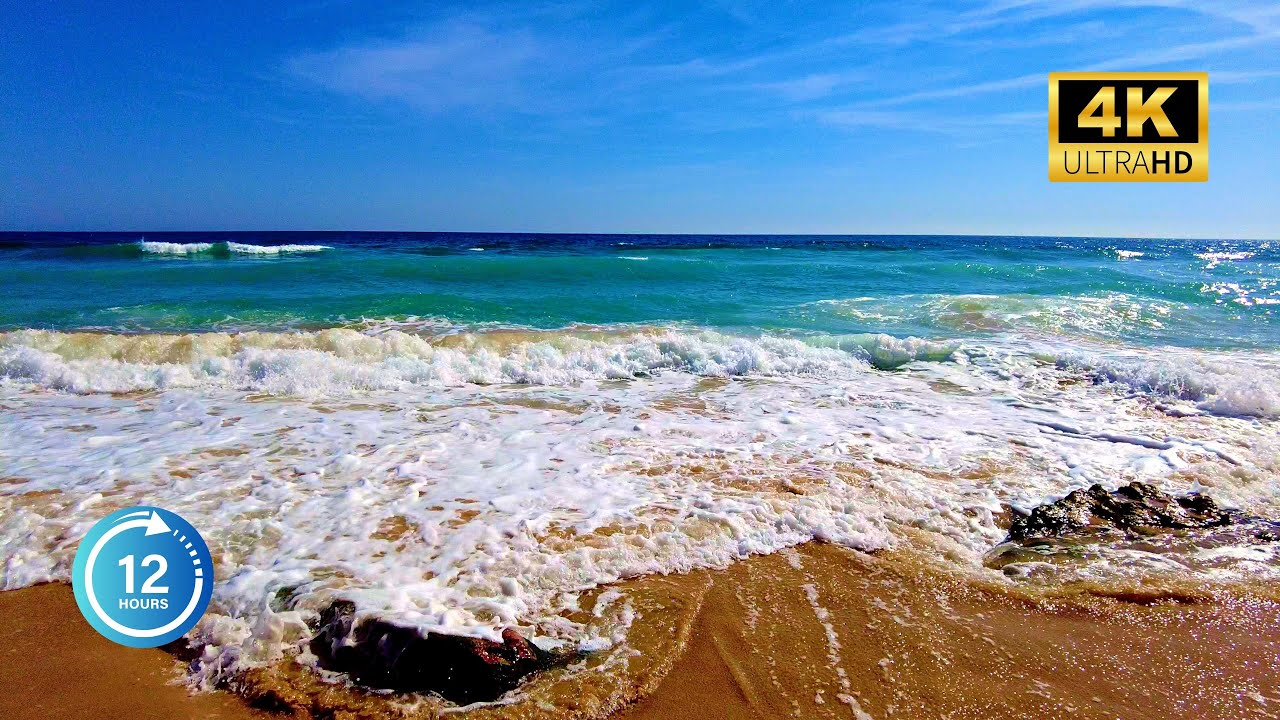 The Healing Power of Ocean Waves: Relax, Renew, Reconnect, 4K 12 Hours ...