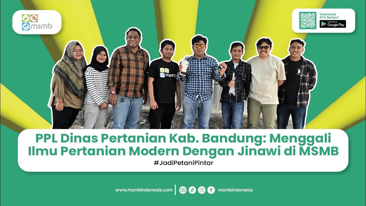MENGGALI ILMU PERTANIAN MODERN, PPL DINAS PERTANIAN KAB.BANDUNG PILIH ...