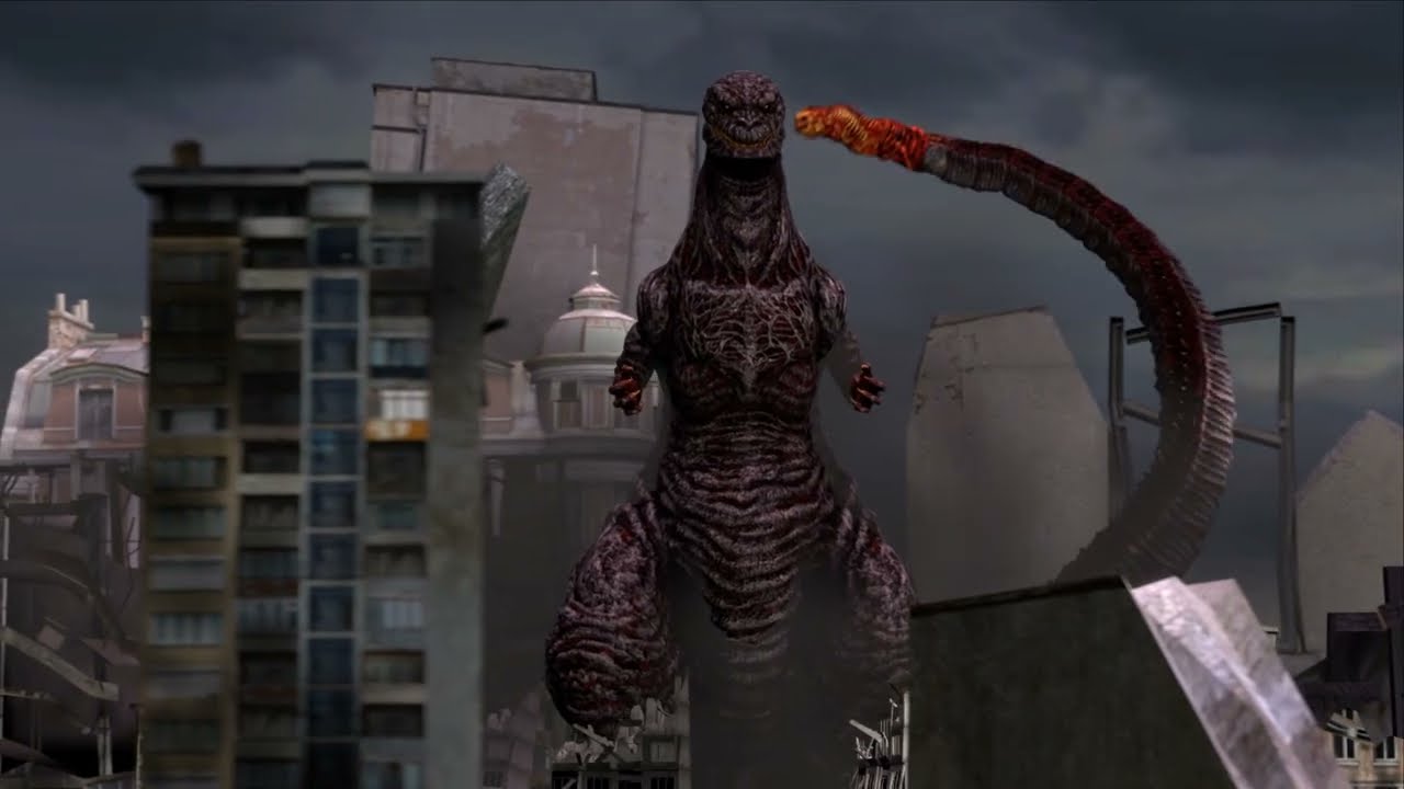 LEGENDARY GODZILLA vs SHIN GODZILLA | SFM test - YouTube
