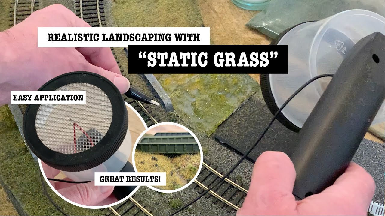Mastering static grass application for super-realistic model landscape ...