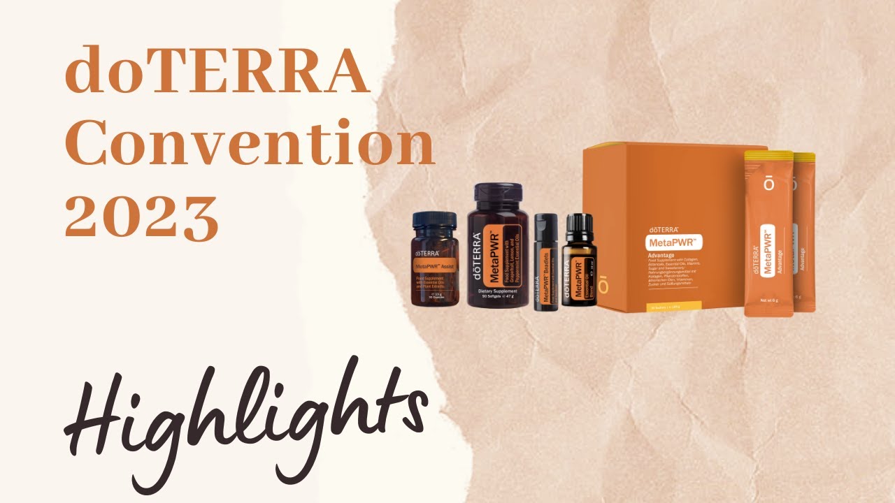 doTERRA Convention in Lissabon - Neue Produkte & Highlights - YouTube