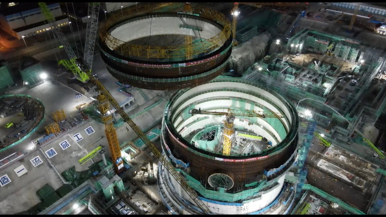 Hualong-1 nuclear power units advance green, other key infrastructure ...