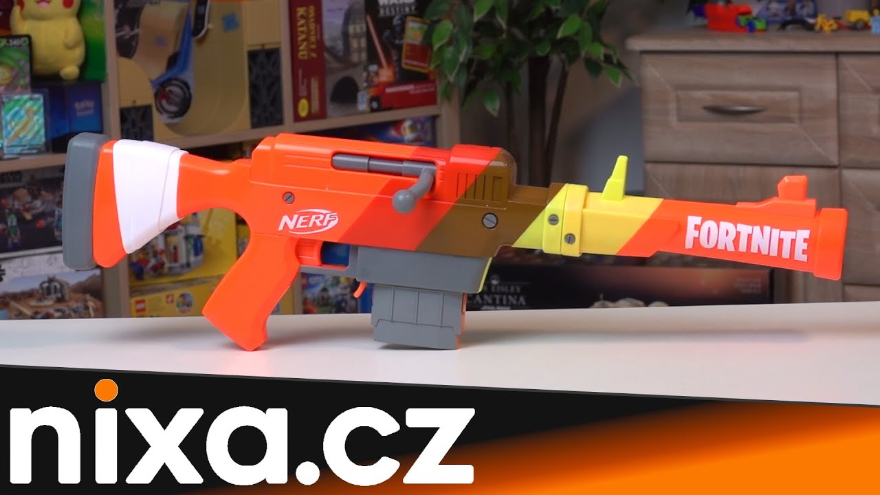 NERF FORTNITE - HR - Recenze CZ / SK - YouTube