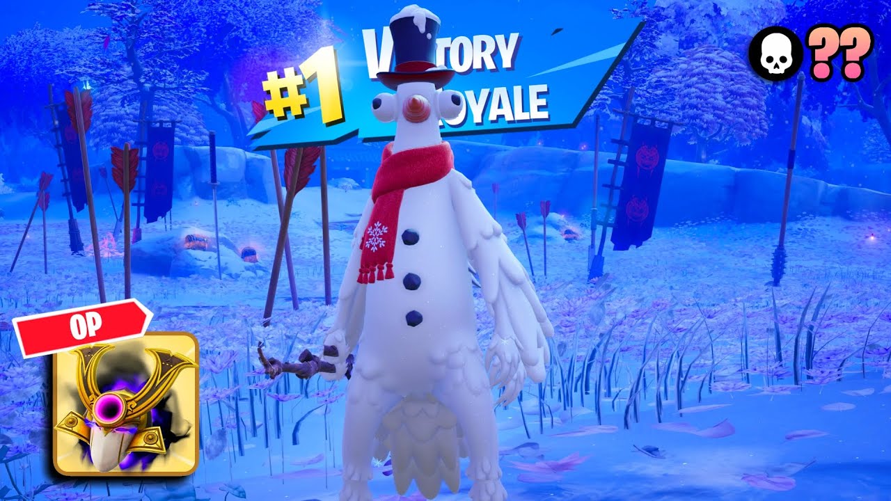 High Elimination Solo Zero Build Win Gameplay | New Flakey The Snowbird ...