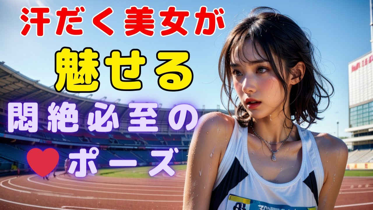 【AI LOOKBOOK】AI美女 Track and Field Princesses Take on a Sexy Challenge ...
