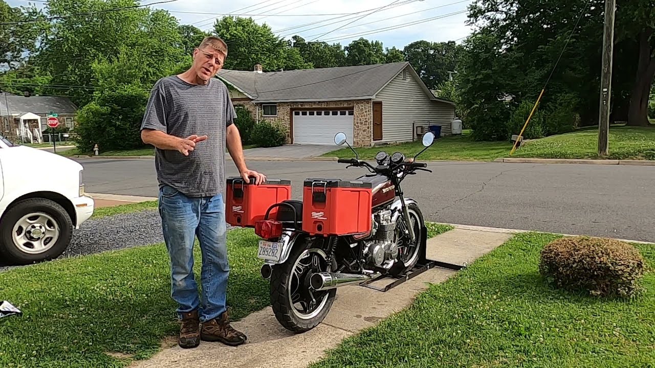 Milwaukee PACKOUT Motorcycle side bags - YouTube