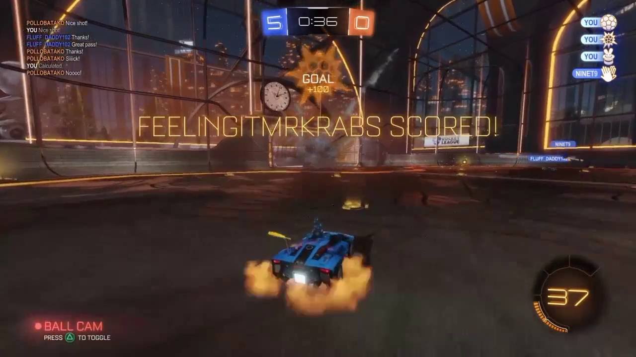 Rocket League Aerial Gameplay - YouTube