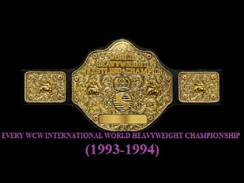 Wcw International World Heavyweight Championship WWE Intercontinental