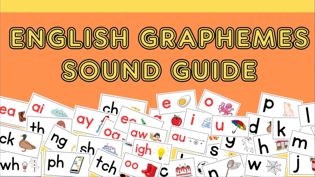 English Graphemes Sound Guide - YouTube