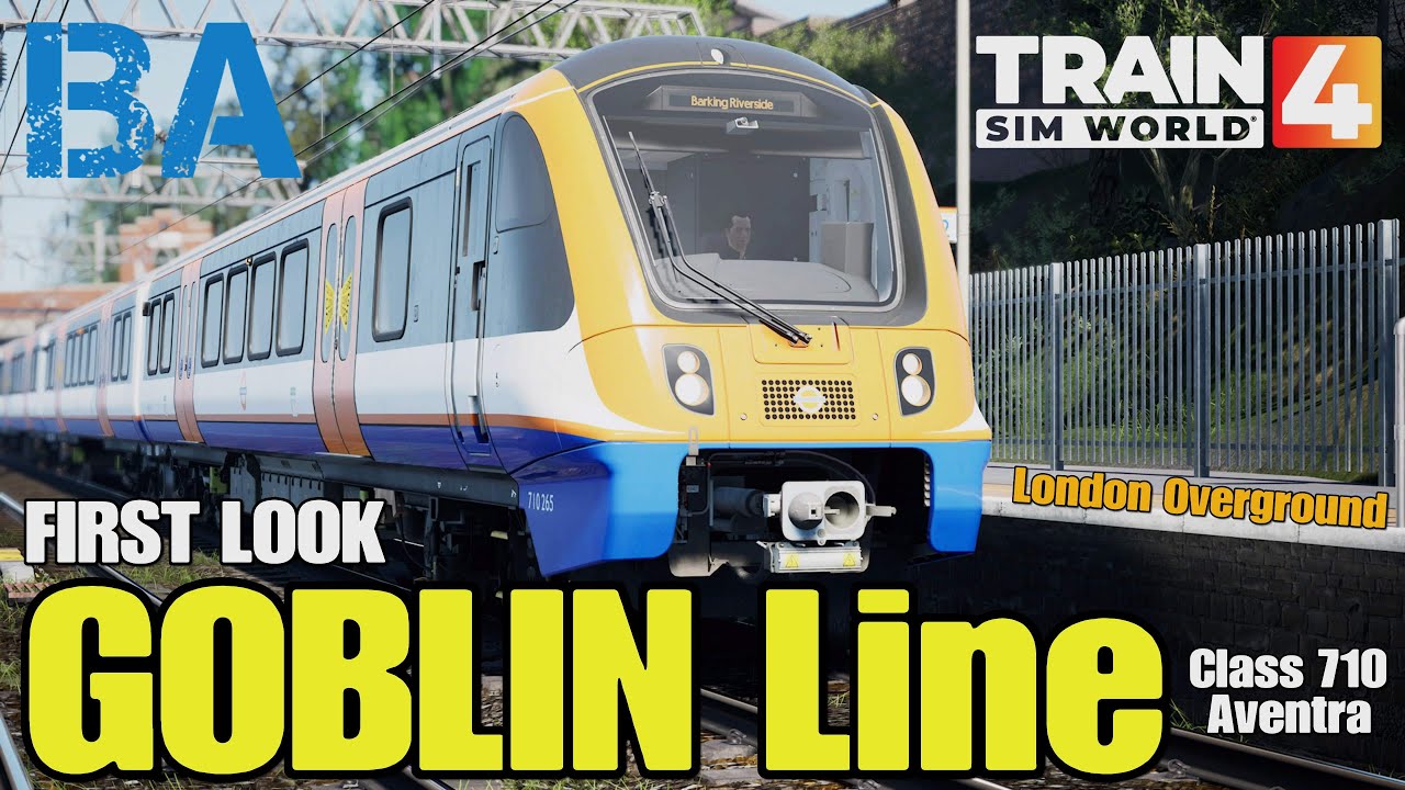 GOBLIN LINE FIRST LOOK - London Overground - Class 710 'Aventra ...