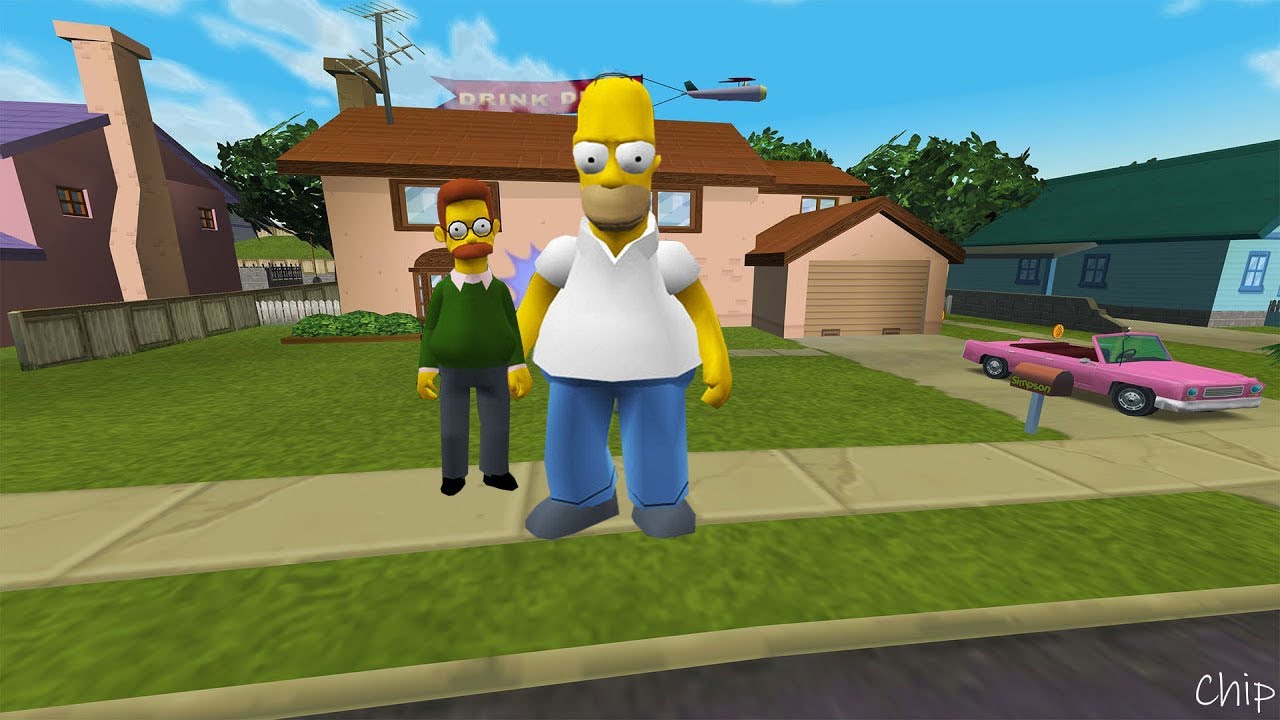 The Simpsons Hit and Run | Fully Conected Map Walkthrough | 4k60 ᶠᵖˢ ...