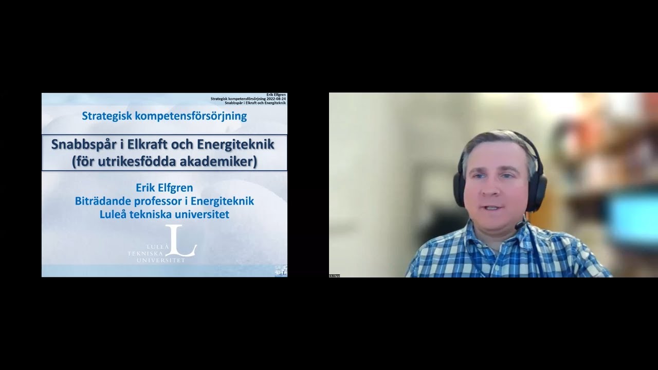Energi fiber stadsnät 07 Erik Elfgren snabbspår för energiingenjörer ...