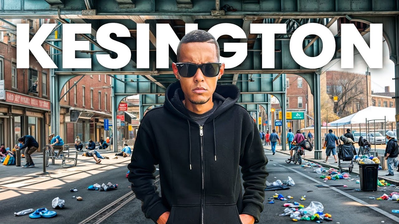 Dentro del barrio ZOMBIE de Filadelfia 🇺🇸 KENSINGTON - YouTube