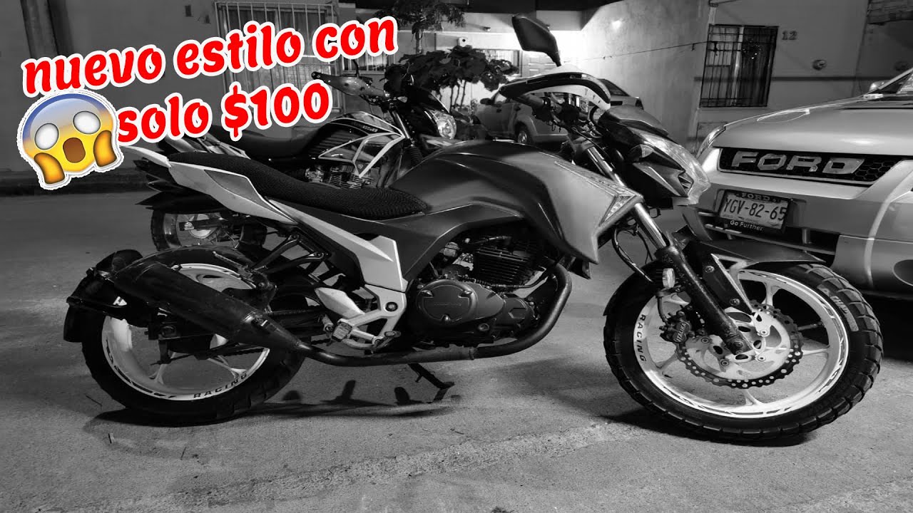 nuevo look *nuevos accesorios para la 250z*/ *Italika 250z modificada ...