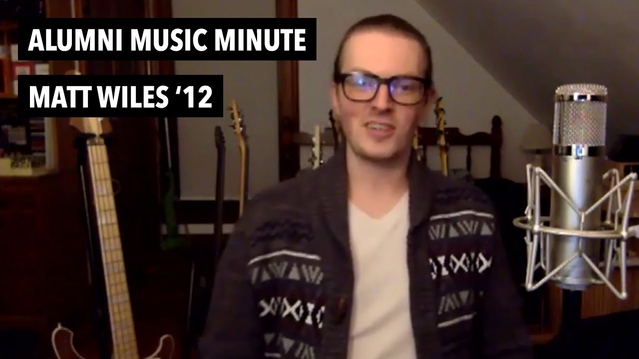 Alumni Music Minute | Matt Wiles '12 | NKU SOTA - YouTube