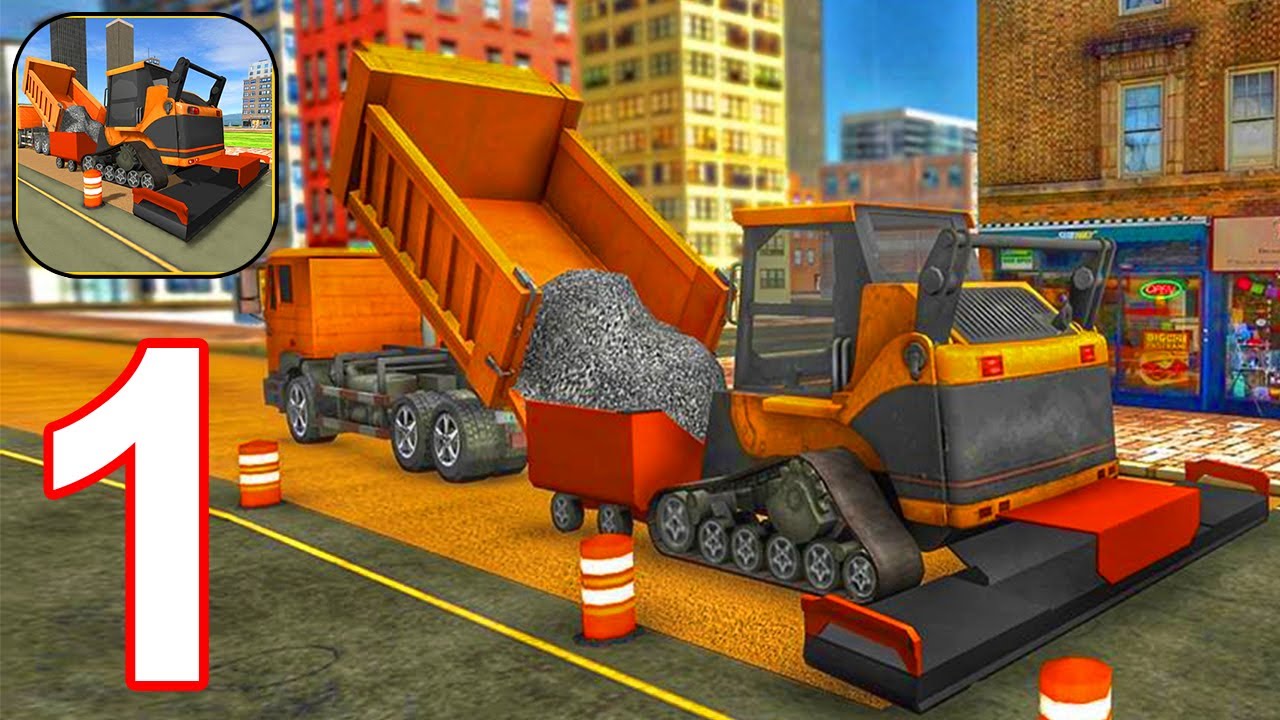 Road Builder City Construction - Loader & Dump Truck Driver Car Game ...