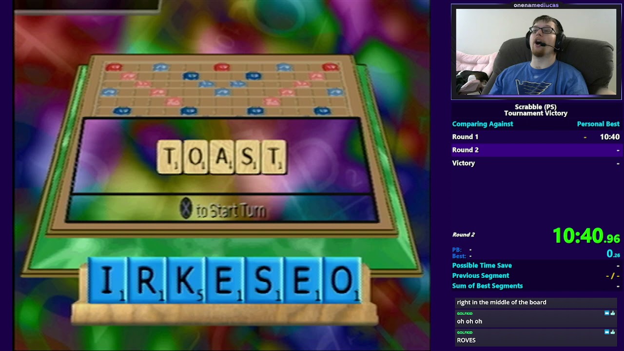 Scrabble (PS1) - Intermediate Tournament Victory Speedrun | 29:09 - YouTube